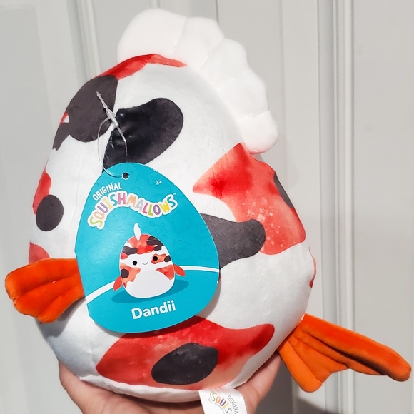kelly toys | Toys | 8 Squishmallow Dandii Fish Koi Kellytoy Soft Plush ...